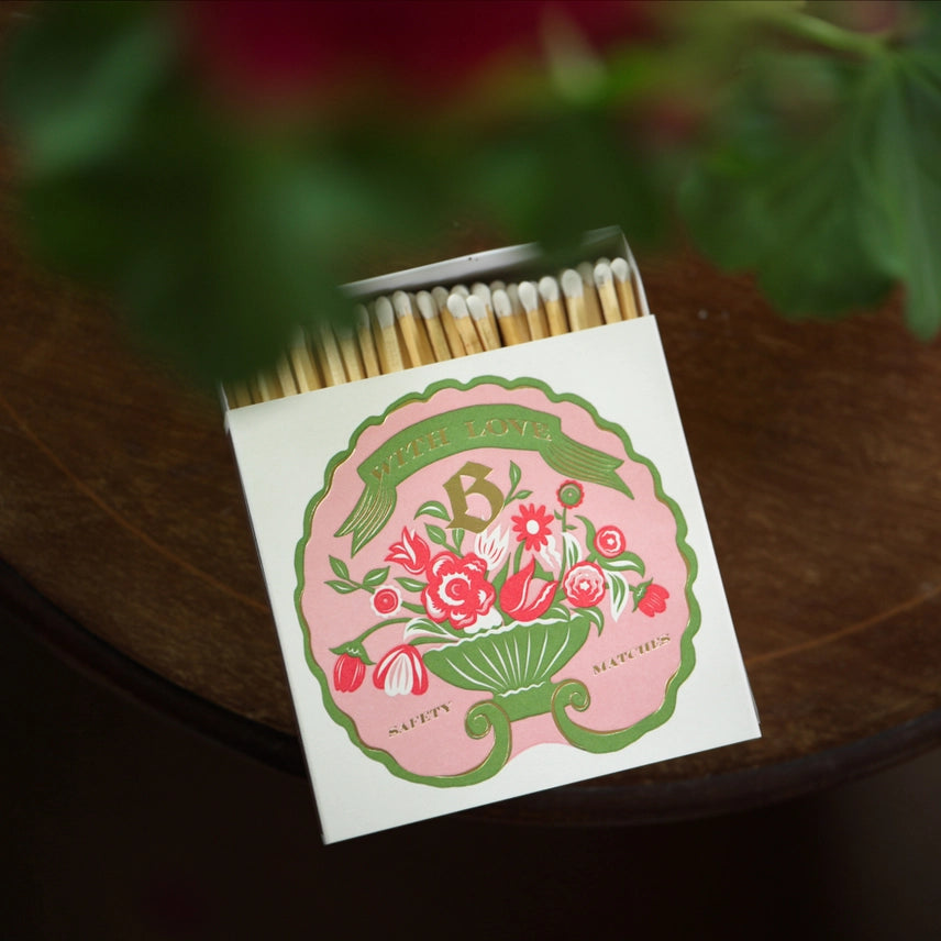 Archivist X Blumenhaus Flower | Square - Safety Matches – The Sparkling ...